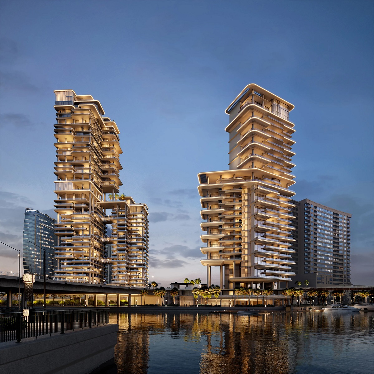 Foster + Partners unveils designs for Vela and Vela Viento Residences in Dubai’s Marasi Bay - CW ...